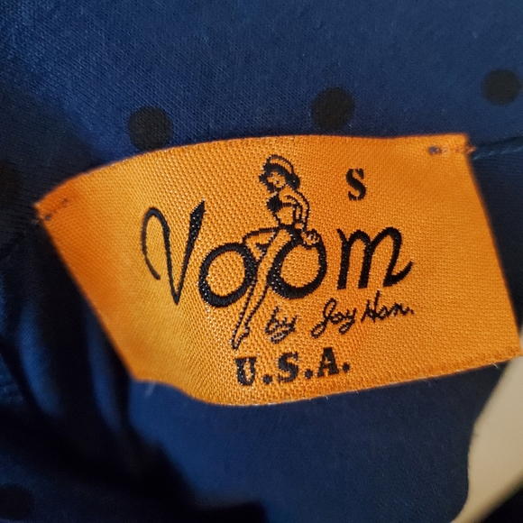 Voom by Joy Han | Dresses | Voom Polka Dot Pinup Retro 5s Rockabilly ...